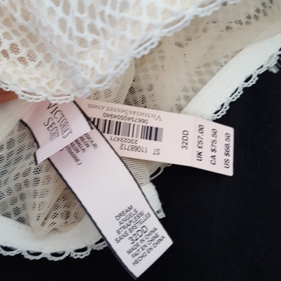 Victoria's Secret | Intimates & Sleepwear | New Vs 32d Or 32dd Ivory ...